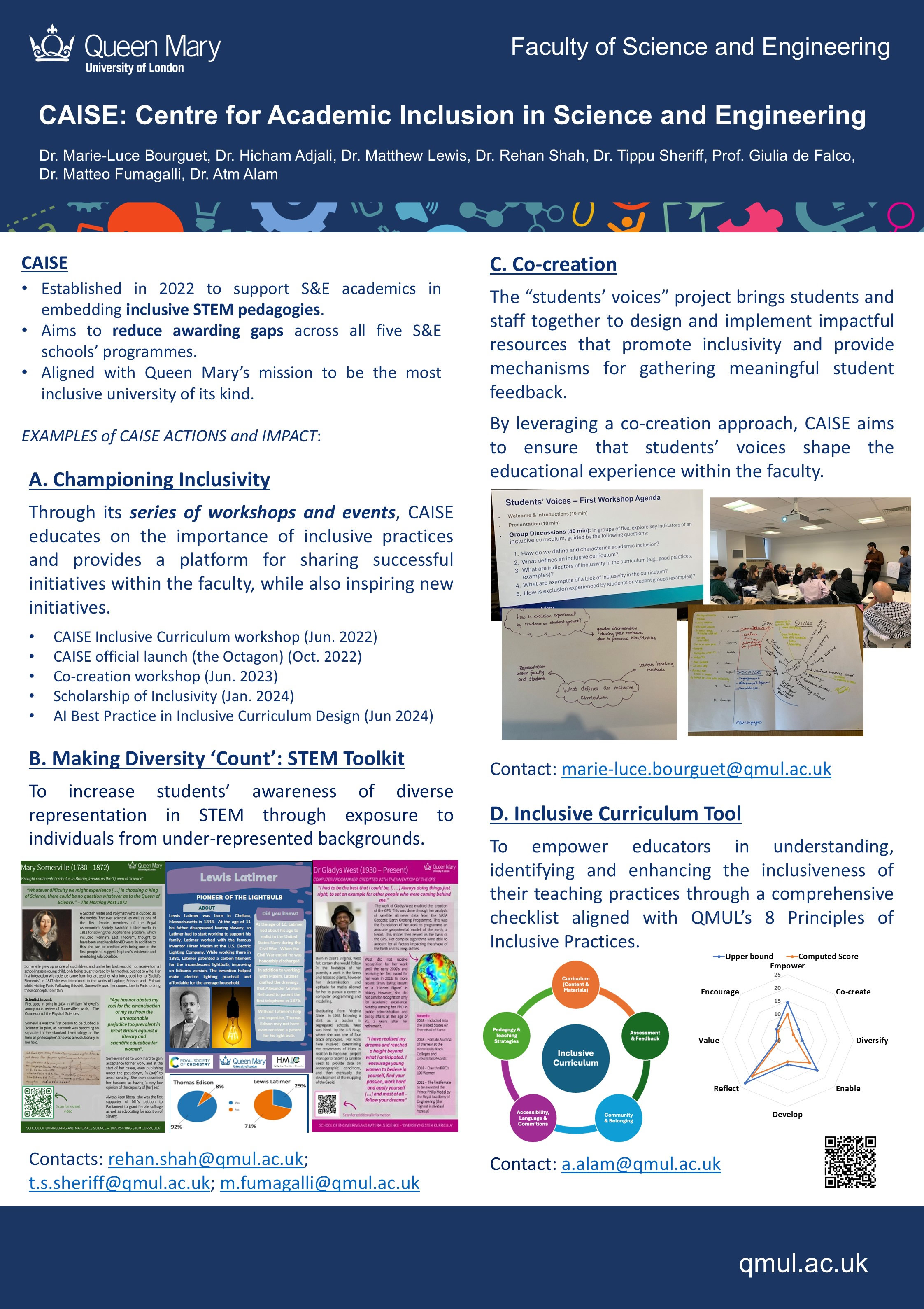 CAISE invited to the QMUL Festival of Education 2025: QMUL Centre for ...